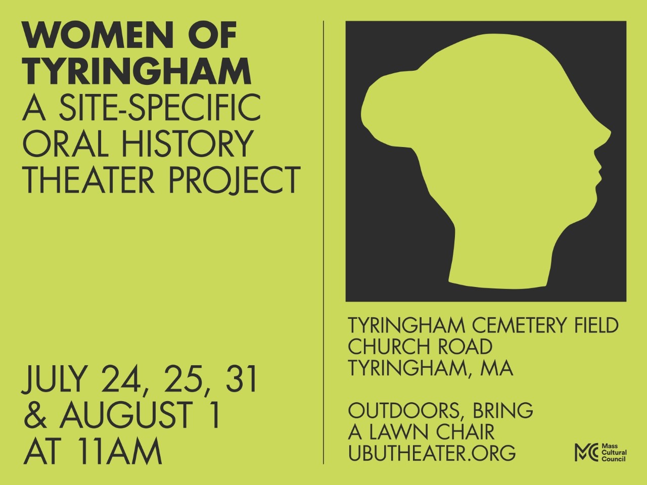 Women of Tyringham, A Site Specific Oral History Theater Project - The ...